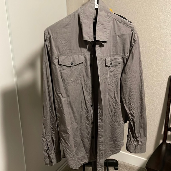 jf j.ferrar | Shirts | J Ferrar Gray Slim Dress Shirt | Poshmark